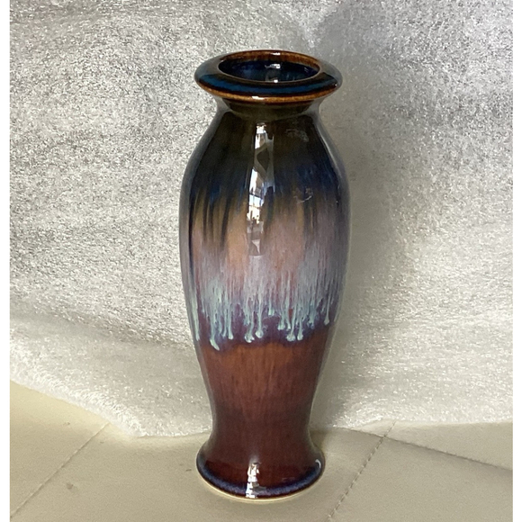 Bill Campbell | Accents | Bill Campbell Studio Art Pottery 7 Vase Blue ...